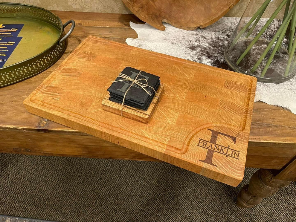 The Pitmaster (Brisket Cutting Board) - 15” x 25” – Trey's Woodshop